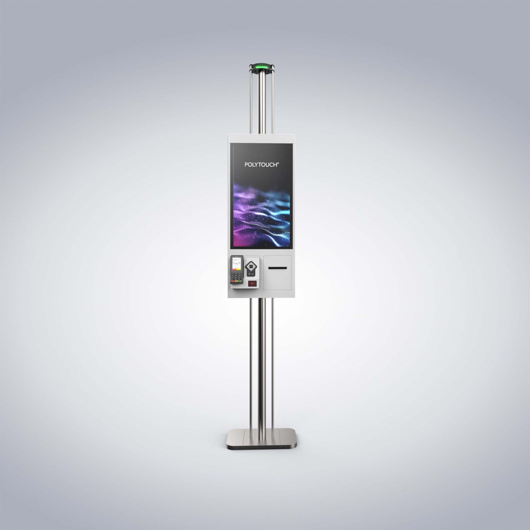 Dual Self-Ordering Kiosk - POLYTOUCH® PASSPORT 27 - Pyramid Computer