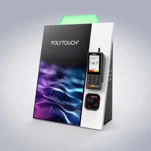 Dual Self-Ordering Kiosk - POLYTOUCH® PASSPORT 27 - Pyramid Computer